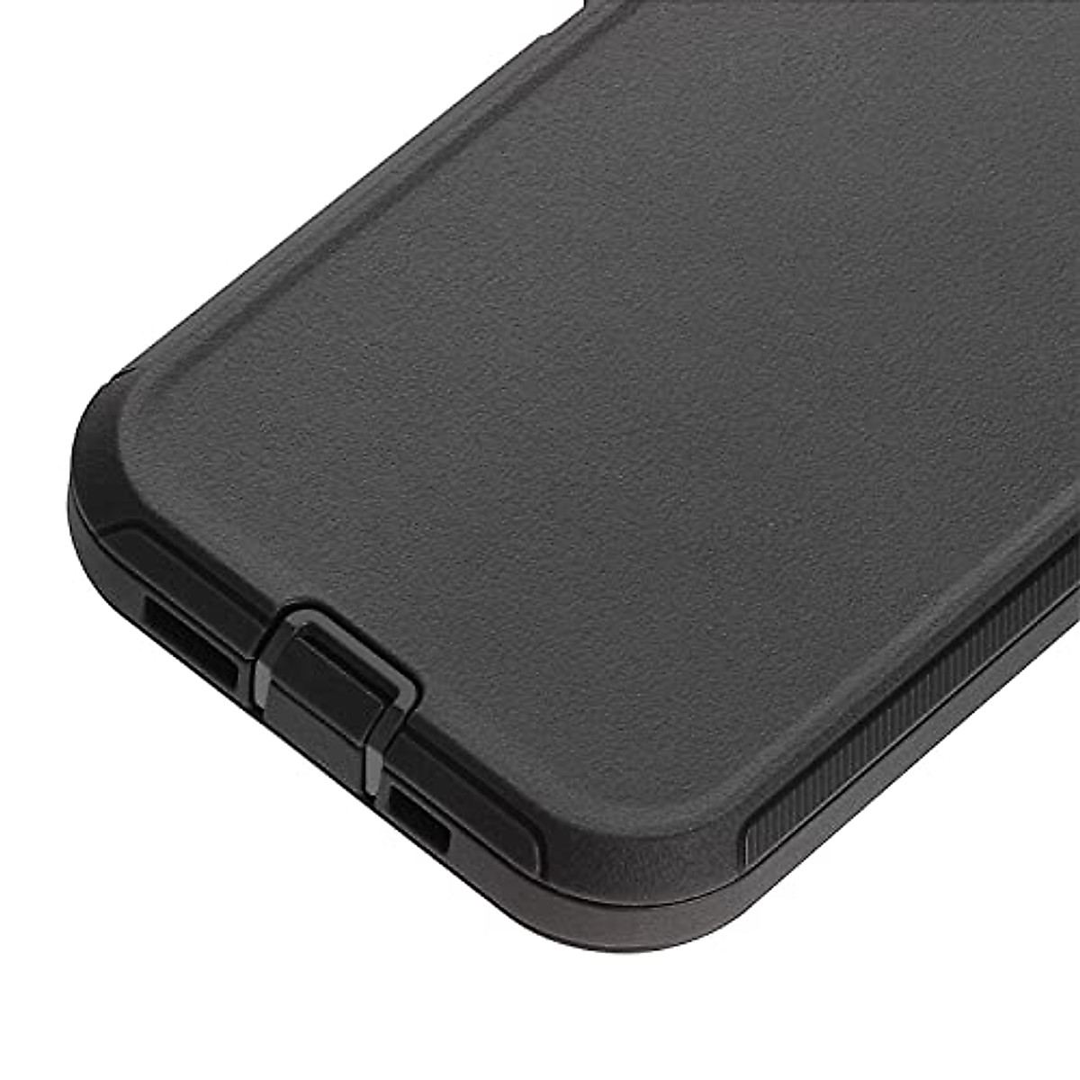 Shockproof iPhone 13 Case with [Tempered Glass Screen Protector+Camera Lens Protector] Military Grade Drop Protection Heavy Duty Protective Cover for Apple iPhone 13 6.1" Black