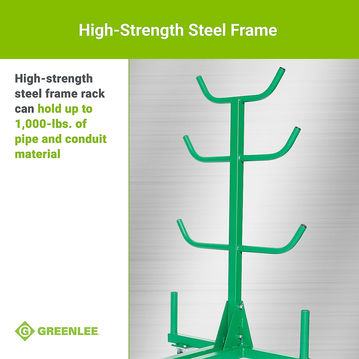 Greenlee - Rack Assy,Pipe & Conduit (668), Material Handling (668)