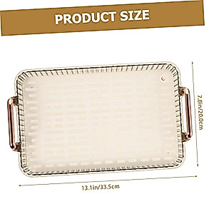 Zerodeko 3pcs Drain Tray draining Fruit Serving Tray drip Catcher Tray Kitchen soap Tray Household Fruit Tray Sink Dishwasher Dish Tray Drying Rack Water Cup The pet Drying pad