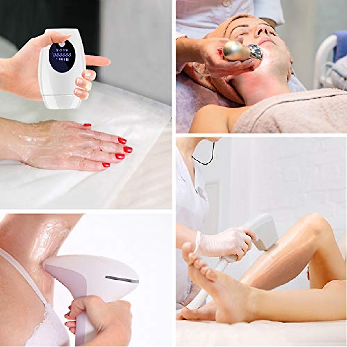 Cooling Gel Use with for Laser Hair Removal Device and RF Radio Frequency Facial Machine for Women and Man 300ML