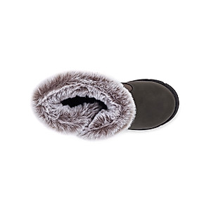 OshKosh B'Gosh Girls Siberian Fashion Boot, Grey, 11 Little Kid