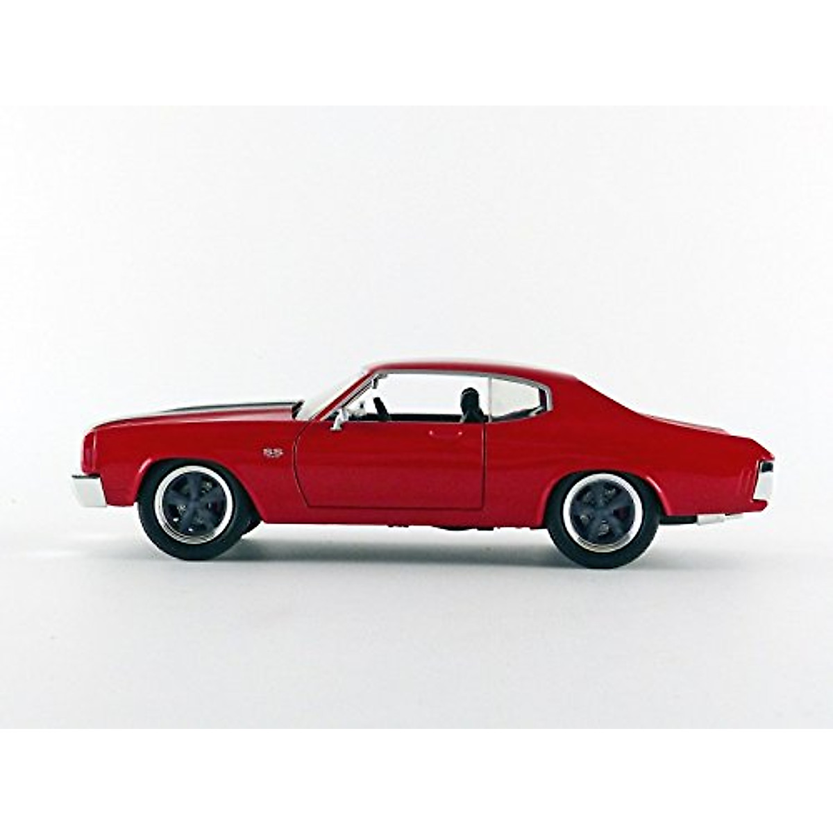 Jada Toys & Furious Dom's Chevy Chevelle SS Die-cast Car, Toys for Kids and Adults Fast & Furious Movie 1- 1:24 Diecast - '70 Chevy Chevelle SS Red