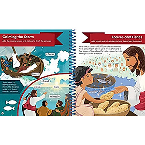 Brain Games - Sticker Activity: Bible (For Kids Ages 3-6)