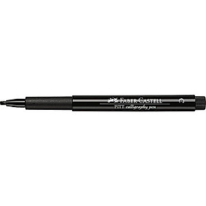 Faber-Castell Pitt Chisel Nib Calligraphy Pens black 2.5 mm