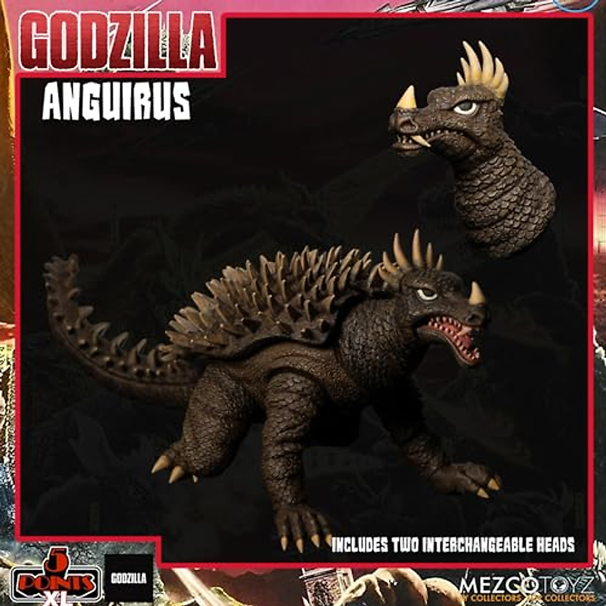 MEZCO TOYS 5 Points XL Godzilla Destroy All Monsters RD1 Box Set