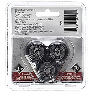 Remington SPRCDN Universal Rotary Replacement Shaver Head, Black