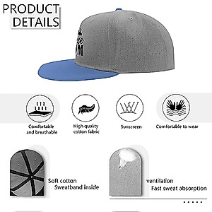 Alices bumm Hats Custom Baseball Cap blue03 Custom hat Gifts for Girlfriends Cool Hat