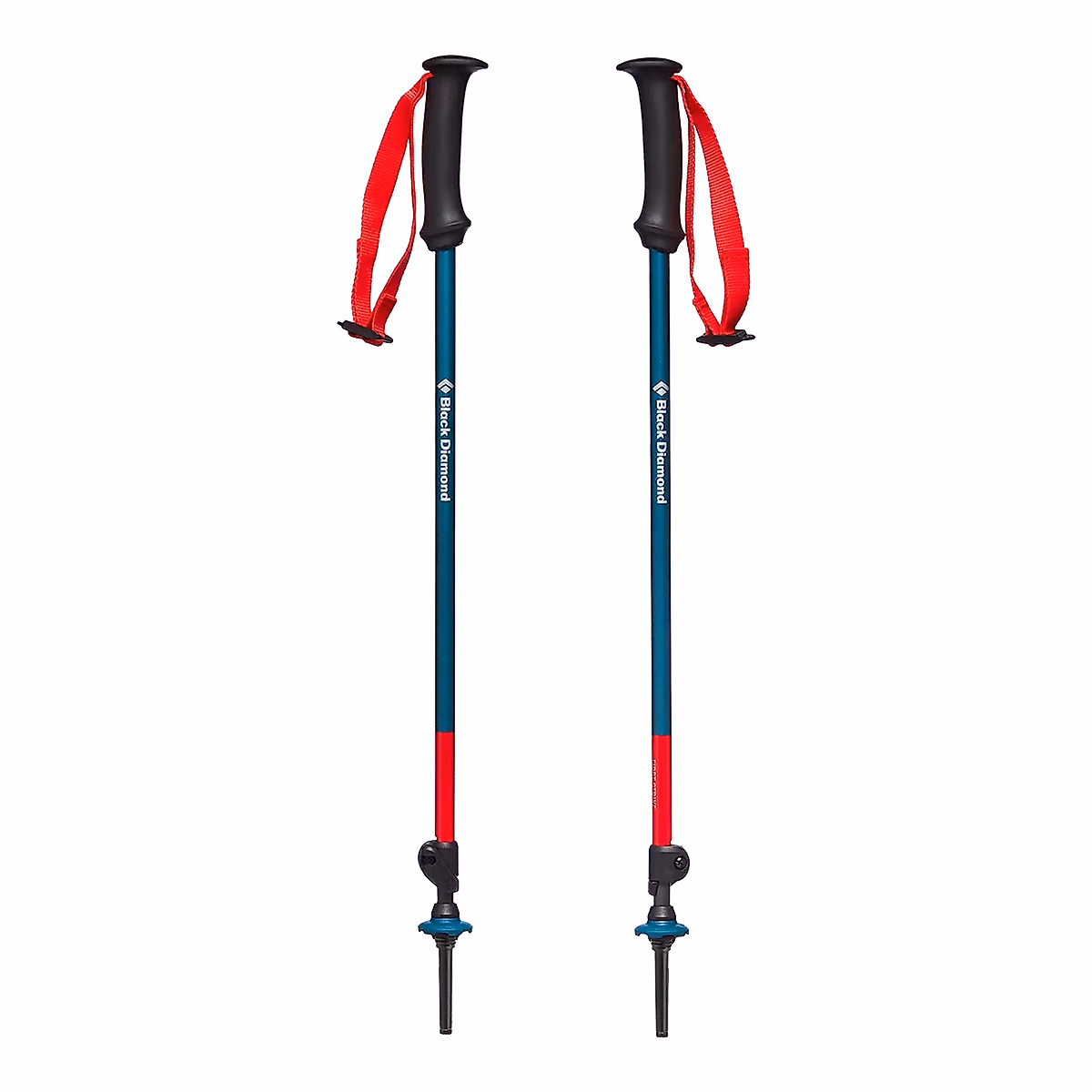 Black Diamond First Strike Kids Trekking Poles, Fjord Blue