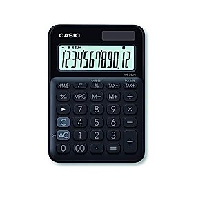 Casio MS-20UC-BK Desktop Calculator,Black