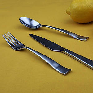 Gourmet Settings 20-Piece Silverware Hotel Collection Flatware Set for 12, Service for 4, Stainless Steel