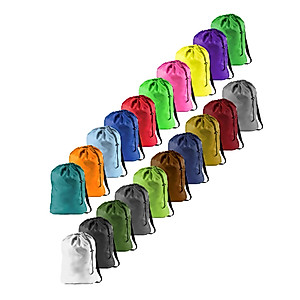 Heavy Duty Laundry Bag w/Shoulder Strap, 22" x 28", 210 Denier Polyester, Holds 2 Loads or 35 lbs, Plus 1 Lavender Sachet (NAVY BLUE)