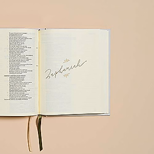 CSB Notetaking Bible, Hosanna Revival Edition, Lemons Cloth Over Board, Black Letter, Single-Column, Journaling Space, Reading Plan, Easy-to-Read Bible Serif Type