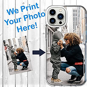 Personalized Custom Double Layered Phone Case for Apple iPhone 13 Pro Max 6.7 inch ONLY - Design Your Own Perfect Custom Picture Photo Case