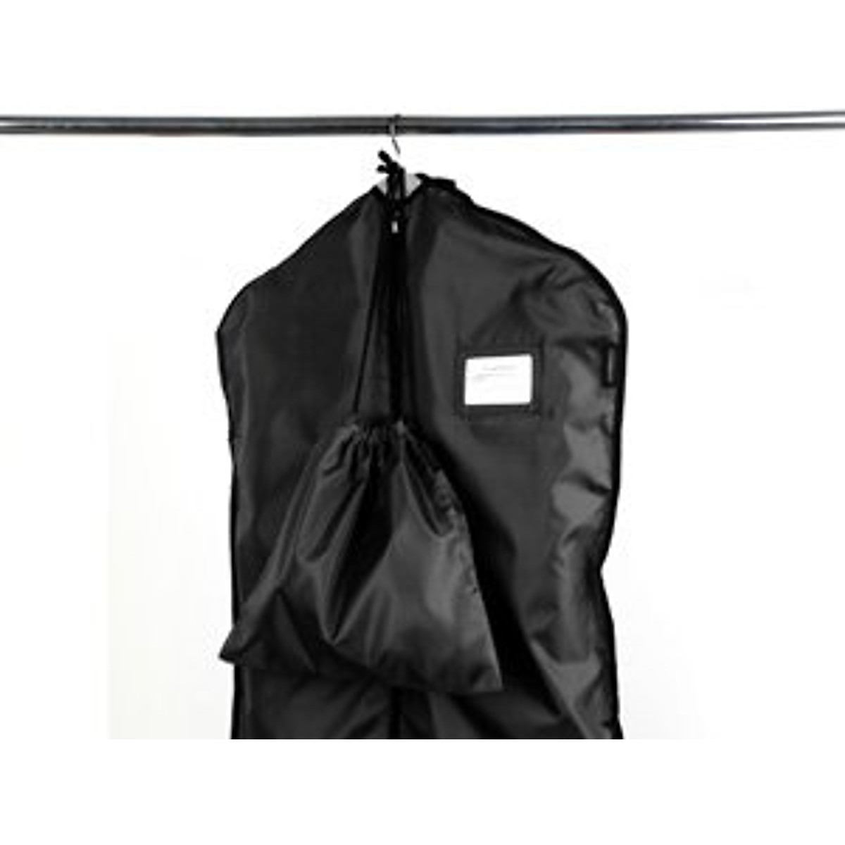 Covermates Keepsakes Shoe Bag Set – Strong Polyester – Hangable – Indoor Storage - Closet Storage-Black