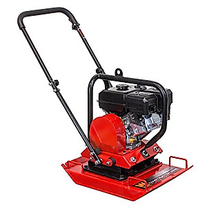 WEN 56035T 7 HP 4500-Pound Compaction Force Plate Compactor, CARB Compliant, Black