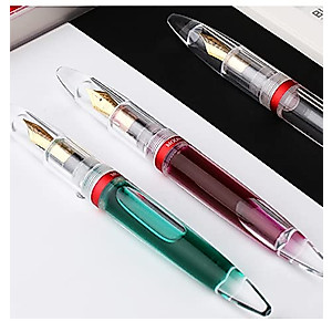 Majohn M2 Eye Dropper Fountain Pen, Large-Capacity Ink Storing, Fine Nib Writing Pen Set for Office/Business/Student/Signature