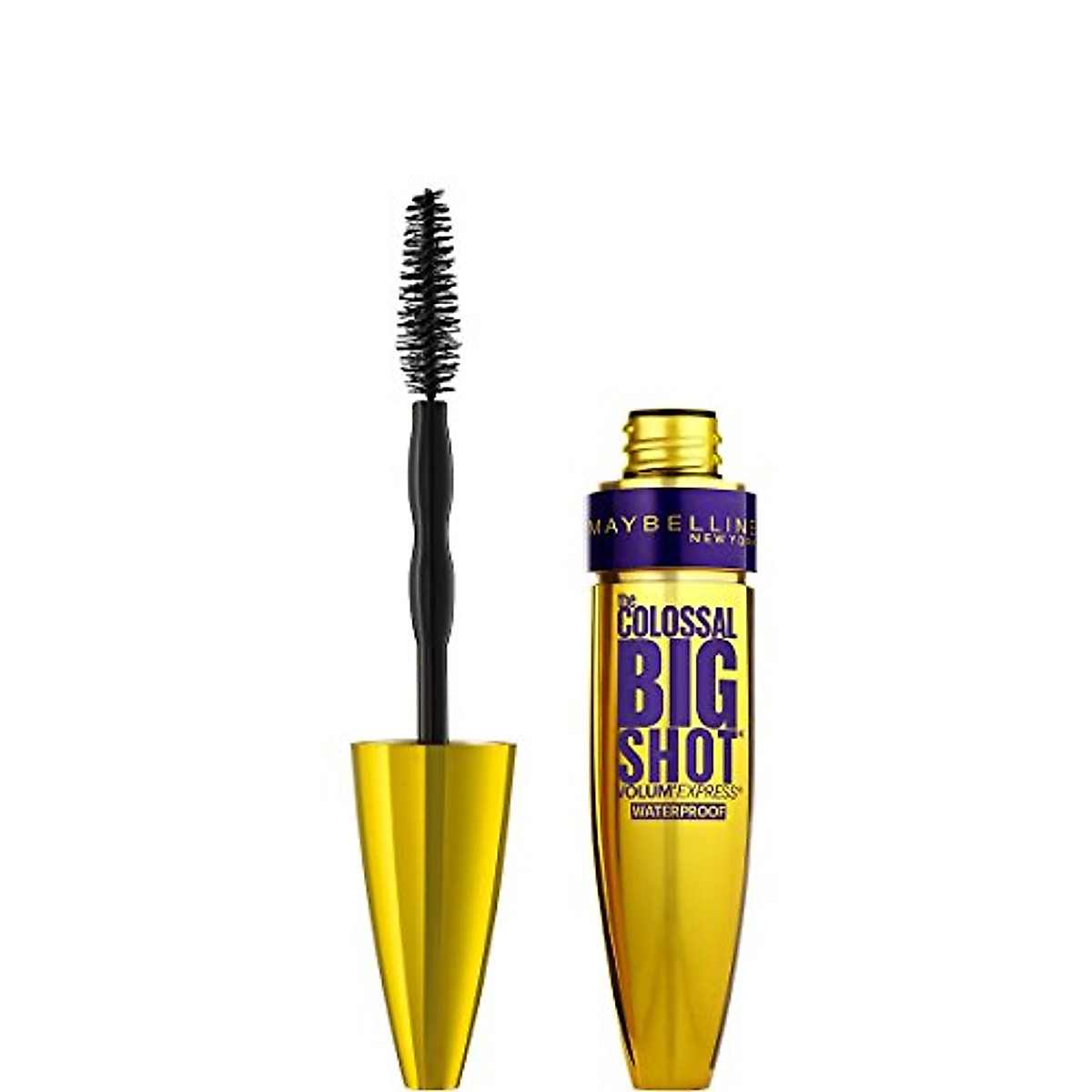 Maybelline New York Volum' Express The Colossal Big Shot Waterproof Mascara, Brownish Black, 0.32 fl. oz.