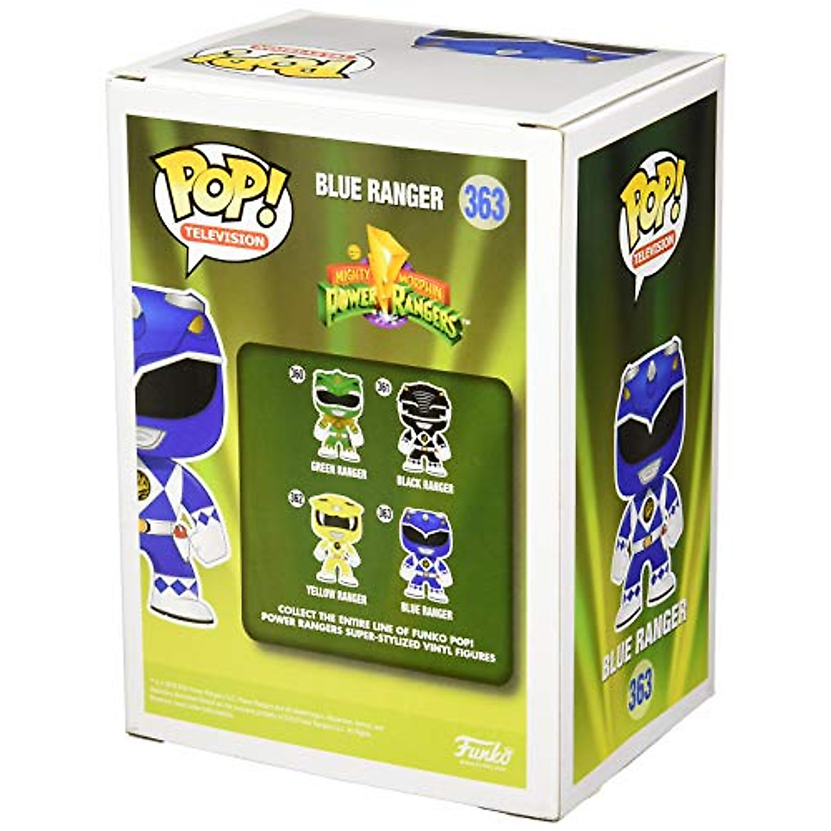 Funko POP TV: Power Rangers - Blue Ranger Action Figure