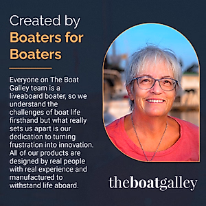 Quick Guide for VHF Radio Marine - Handy Boating Must Haves | Boating Accessory Reference for Improved Safety | Ideal Sailing Gifts | Informative, Concise and Long-Lasting | The Boat Galley