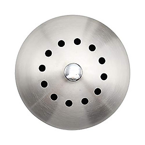 Abakoo Stainless Steel Compost Bin for Kitchen Countertop Compost Bucket Kitchen Pail Compost with Lid 1.3 Gallon-Includes 4 Filters