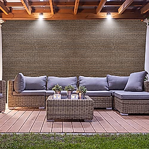2 Pack 90 Percent UV Protection Outdoor Mocha Sun Shade Cloth 8 x 10 FT Pergola Shade Cover with 60 Pieces Ball Bungee Cords for Outdoor Patio Garden Backyard Lawn Pergola and Carport Cover