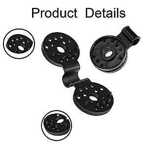 UEUORF Shade Cloth Plastic Clips,30 PCS Plastic Sunshade Clips Shade Netting Attachment and Placement for Sun Shade Net,Garden Netting,Shade Netting,Shade Fabric Accessories (30PCS)