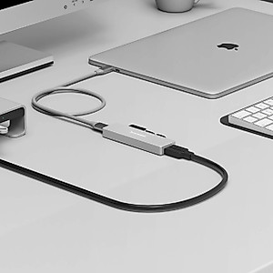 Sabrent 5 in 1 USB C Multi-Port HUB + USB 3.1 Type-C to HDMI Adapter