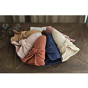 Foldable Wide Brim Floppy Straw Beach Sun Hat,Summer Cap with Bowknot for Women Girls,Strap Adjustable (1 Pack Beige)