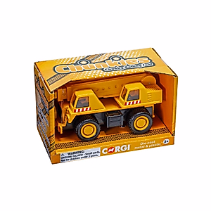 Corgi Chunkies Contruction Front Loader Tractor, Crane Truck and Dump Truck Triple Pack Toy Vehicles CHP02