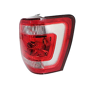 Evan Fischer Passenger Side Tail Light Lens and Housing Compatible with 2008-2012 Ford Escape
