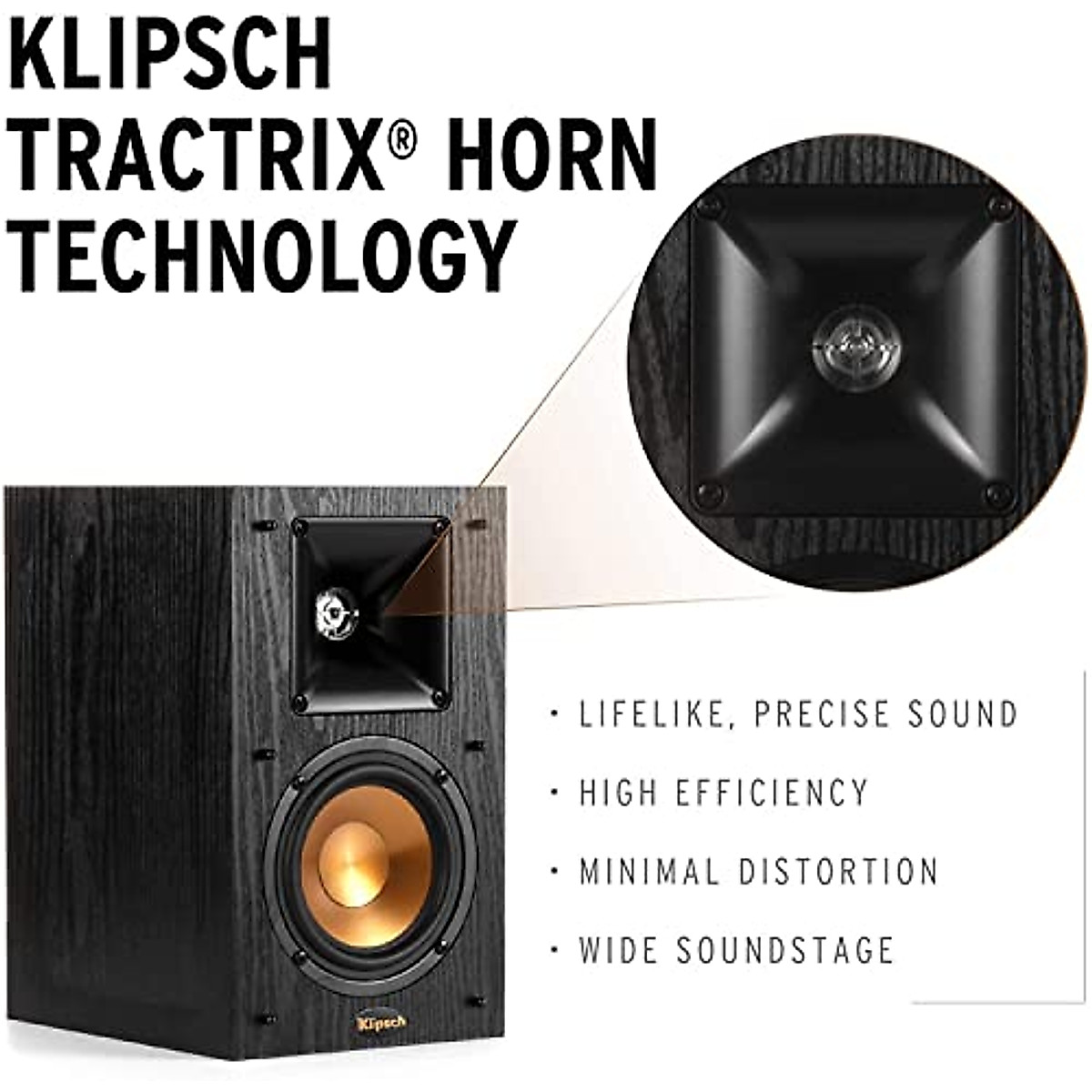 Klipsch F-200-BLACK Synergy Black Label Floorstanding Speakers with Klipsch B-100-BLACK Bookshelf Speakers, Klipsch C-200-BLACK Center Channel Speaker and a Klipsch R-120SW 200 Watt Subwoofer (2019)