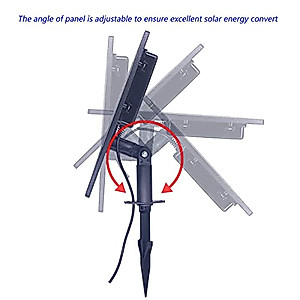 COODIA 660GPH Submersible Pump Pond Fountain with Inside Filter and RGB Colorful LED Light, Multiple Water Fountain Spray Nozzles Kit for Garden PondIndoor and Outdoor Landscape (SOLAER POWERED)