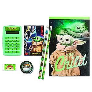 Star Wars School Supplies Value Set - 11 Pc Star Wars Stationary Set Including Portfolio Folders, Pencils, Notebooks, and More with Star Wars Stickers (Star Wars School Supplies)