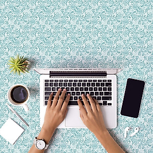 Con-Tact Brand Creative Covering Self-Adhesive Vinyl Drawer and Shelf Liner, 18" x 9', Monaco Teal