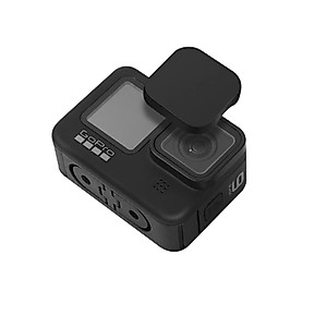 VIZEMO 4 Pieces Lens Cap for GoPro Hero11Mini/11/10/9 Hero Black Protective Silicone Cover Accessories (for Gopro 9/10/11 Hero)