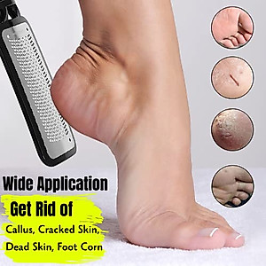 Slick- Foot File Callus Remover, Foot Scrubber, Callus Remover for Feet, Foot File, Foot Scrubber Dead Skin Remover, Foot Callus Remover, Foot Scraper, Dead Skin Remover for Feet, Foot Rasp.