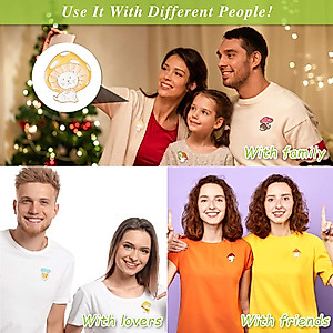 9 Pieces Mushroom Pin Brooches Mushroom Brooches Cute Cartoon Mushroom Gift Alloy Brooch Guitar Cat Frog Hedgehog Cartoon Plant Pin Welcome Back to School Gift for Backpack Clothes Hat