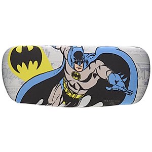 Spoontiques Eyeglass Case, Retro Batman, with Lens Cloth,Multi,One Size