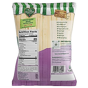 Baby Gourmet Organic Puff Snacks - Blueberry Spinach Açai - (1.4 Oz) 4-Pack