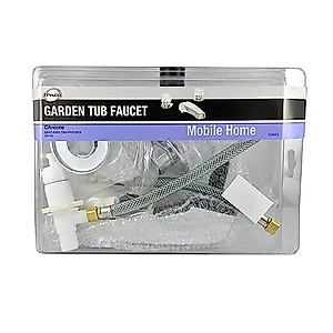 DANCO Mobile Home and RV 2-Handle Garden Tub Faucet, Chrome, 1-Pack (10661)