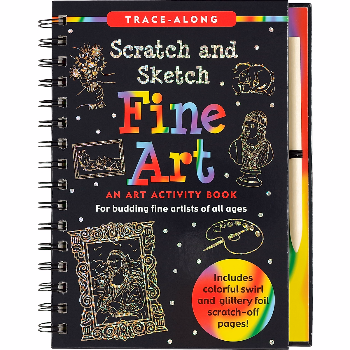 Scratch & Sketch Fine Art (Trace Along)