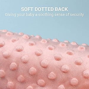 Cute Baby Security Tag Blanket withTeether,Soft,Soothing, Comfortable,Dotted Backing Taggy Teething Blanket for Boys and Girls. (Planets)