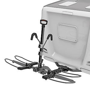 HYPERAX 2023 Volt RV -RV Approved Hitch Mounted 2 E Bike Rack Carrier for RV,Camper,Motorhome,Trailer,Toad with 2" Tow Hitch Receivers - Up to 2X 80lbs eBikes with Up to 5" Fat Tires