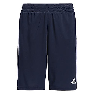 adidas Boys' Adi Classic 3-Stripe Shorts, Collegiate Navy, 4