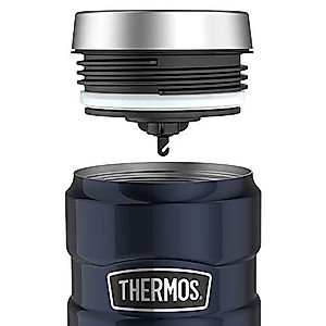 Thermos Stainless King Travel Tumbler, Midnight Blue, 470 ml