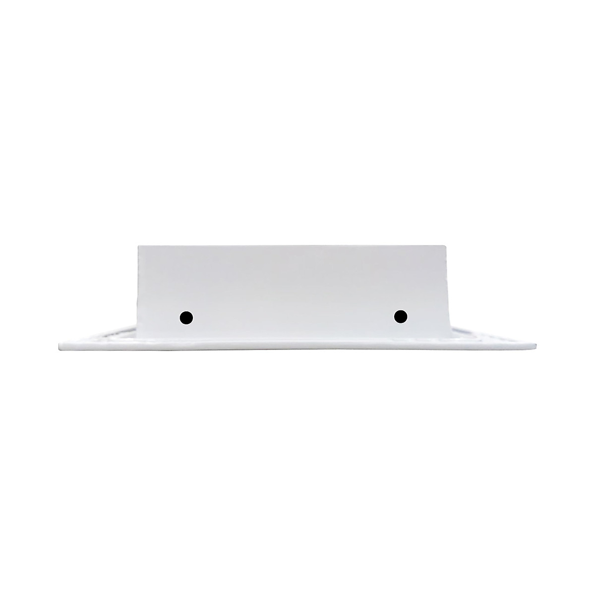 BUILDMART - 26x6 Modern AC Vent Cover - Decorative White Air Vent - Standard Linear Slot Diffuser - Register Grille for Ceiling, Walls & Floors - Texas