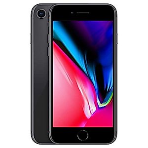 Apple iPhone 8 (256GB, Space Gray) [Locked] + Carrier Subscription