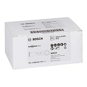 Bosch Professional 25 MAIZ 32 EPC Plunge-Cutting Blades (for Wood, Starlock Max, Accessories for Multi-Cutters)