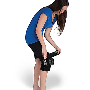 ICE20 Athlete‚ Single Ice Pack for Knee - Reusable Ice Packs for Injuries, Targeted Treatment for Quick Recovery - Knee Ice Pack Wrap, Ice Knee Wrap with Cold Compression