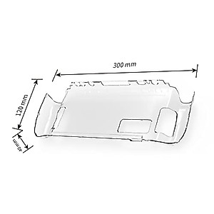 Sarkoyar Game Console Cover Good Ductility Smooth Game Console Protection Case for Steam Deck